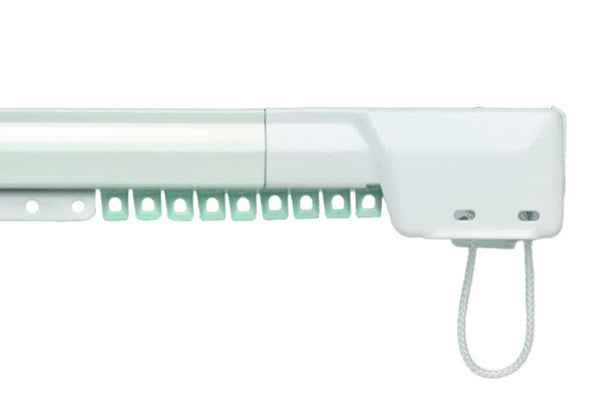 Swish Ultraglyde White Metal Corded Extendable Track - Richard Wylie ...